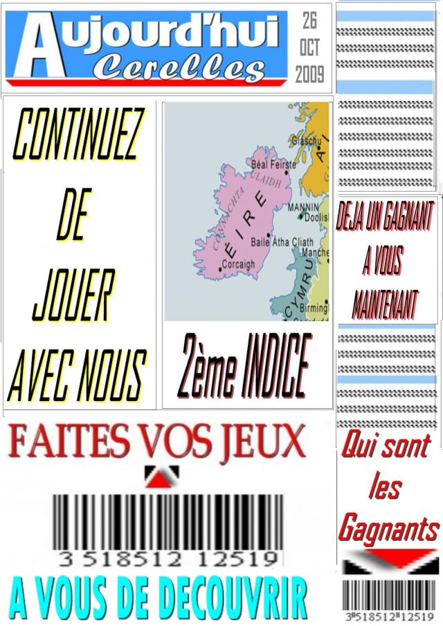 Cérellement-Vôtre » LE JEU DU CODE BARRE
